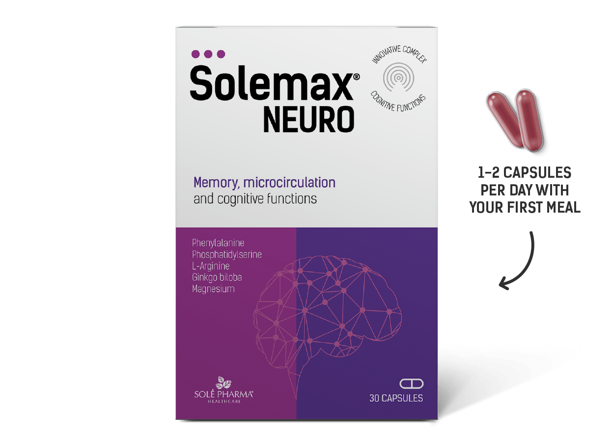 Solemax Neuro - anti age complex for brain, cognitive functions
